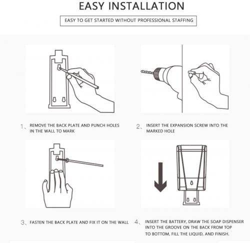 Automatic Hand Sanitiser Dispenser