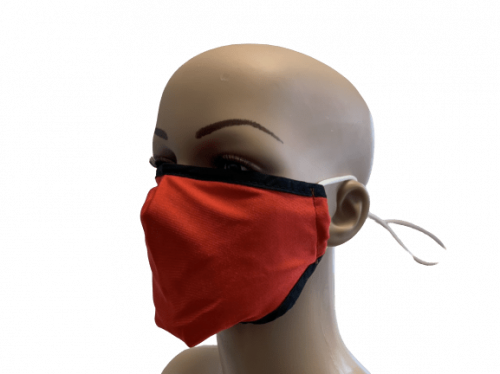 Reusable Fabric Face Mask - Red
